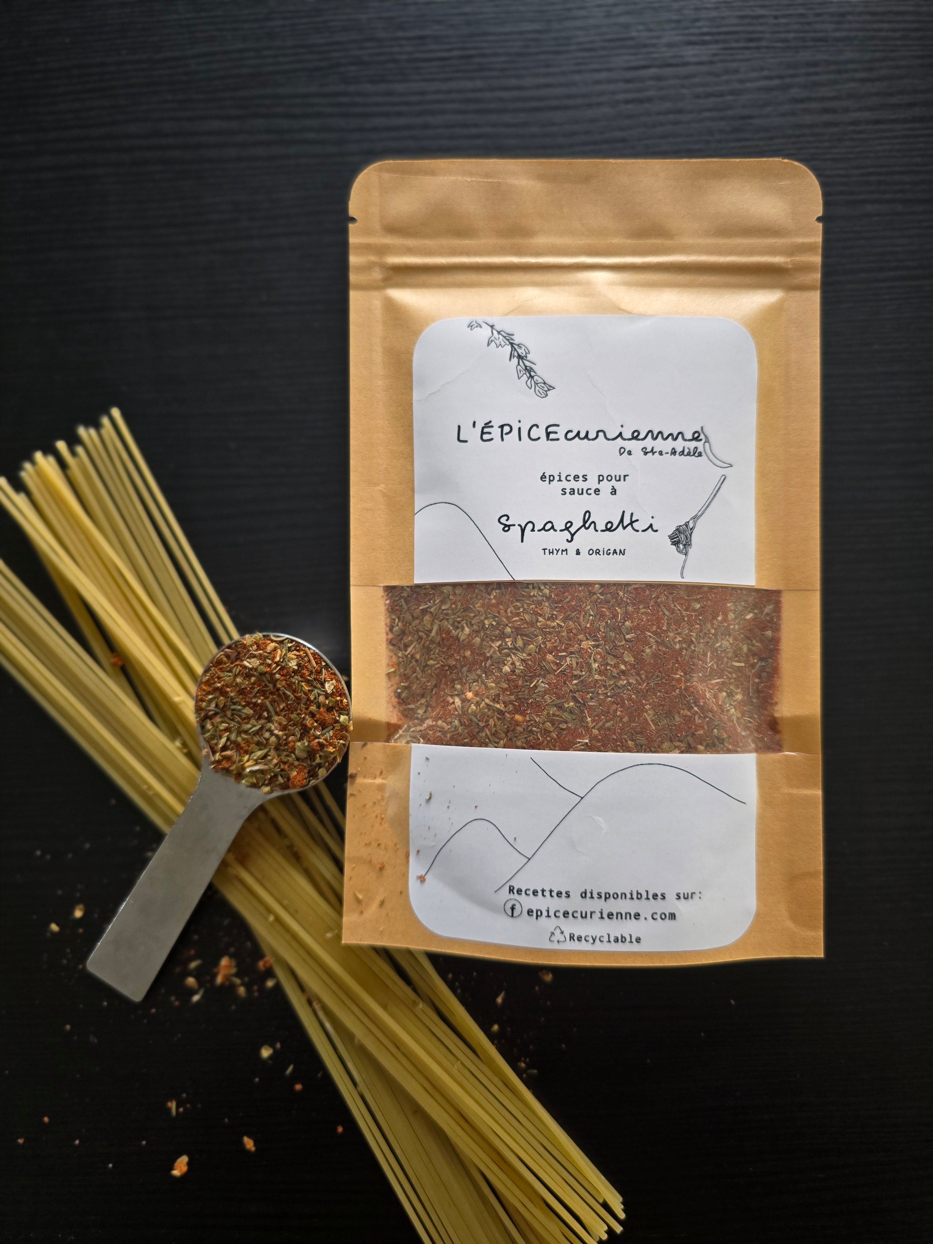Épices pour sauce à spaghetti – L'ÉPICEcurienne